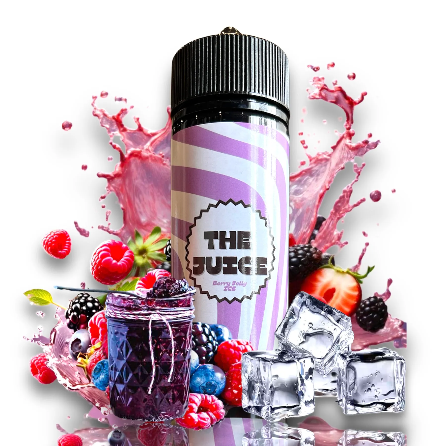 THE JUICE – Berry Jelly Ice 30ML Pod Version by FNKY - Funky Monkey Vape