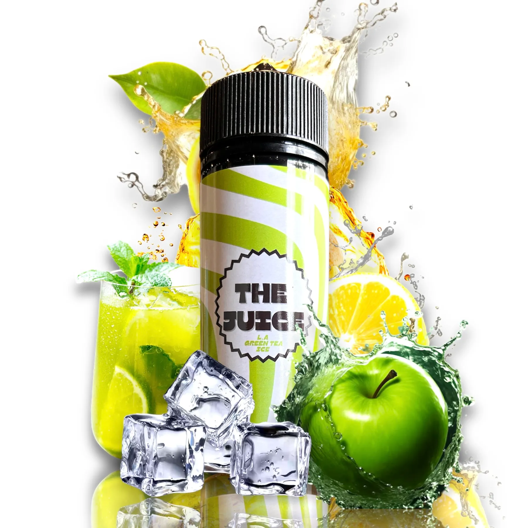 THE JUICE – L.A Green Tea ICE 30ML Pod Version by FNKY - Funky Monkey Vape