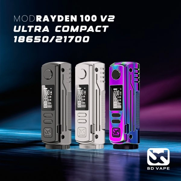 MOD RAYDEN 100 V2 100W - BD VAPE - Funky Monkey Vape