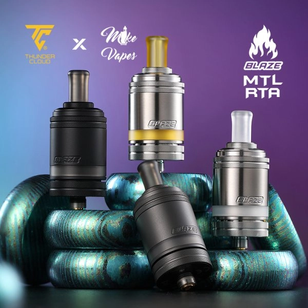 BLAZE MTL RTA 3ML 22MM - THUNDER CLOUD X MIKE VAPES - Funky Monkey Vape